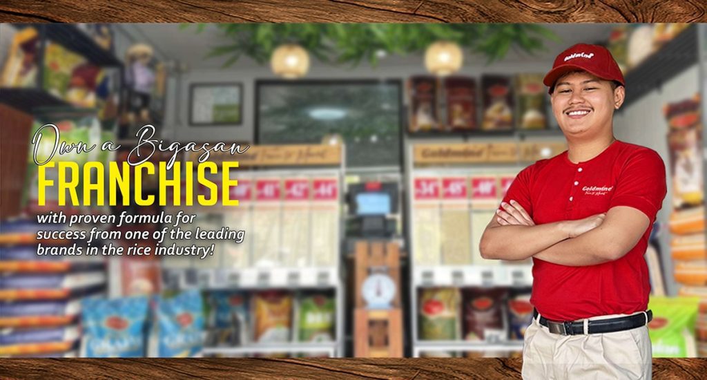 Rice Business Franchise Package - Goldmine Farm to Market Franchise