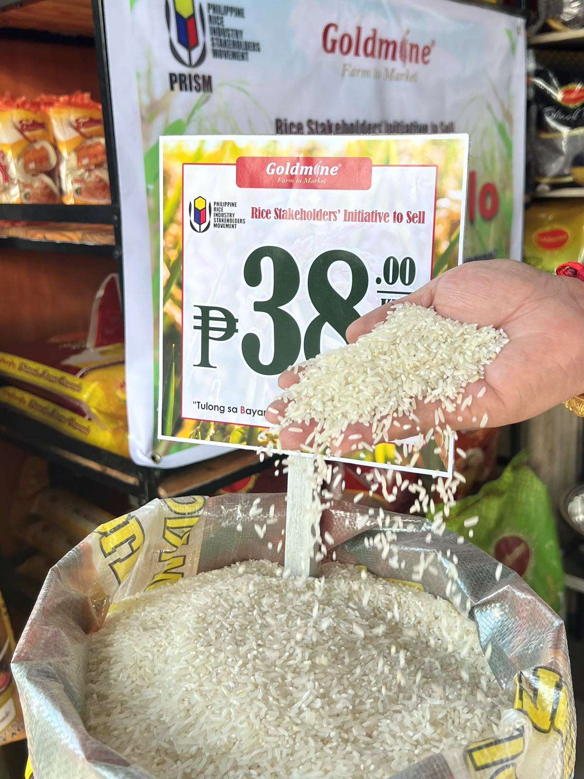 PHP 38 Per Kilo of Rice is Now Available! - Goldmine Farm to Market ...
